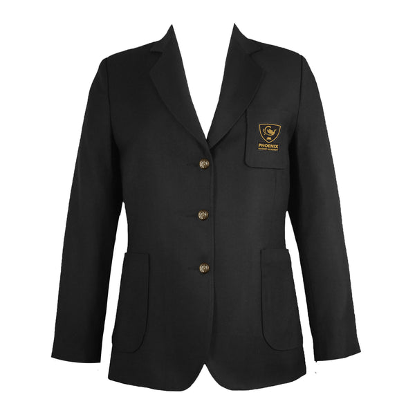 ***PHOENIX MAGNET ACADEMY BLAZER, GOLD BUTTONS, LADIES - Cambridge Uniforms
