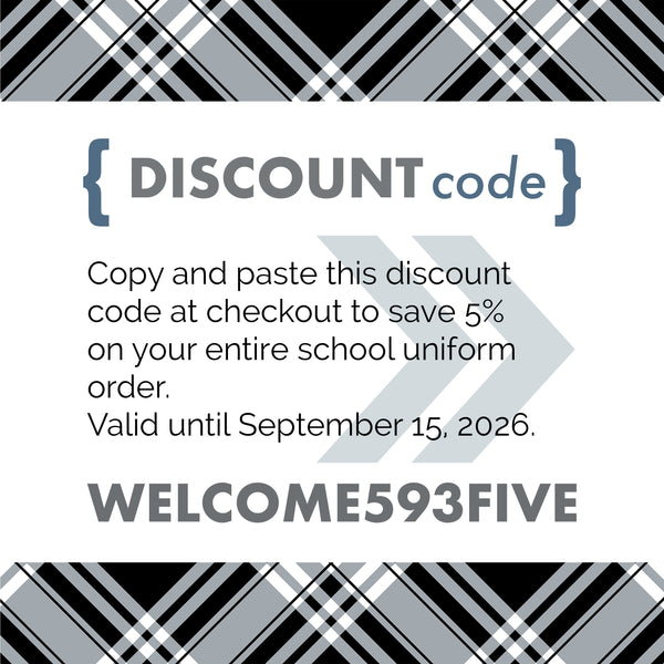 St. Matthew's Elementary School Discount | Save 5% - Cambridge Uniforms