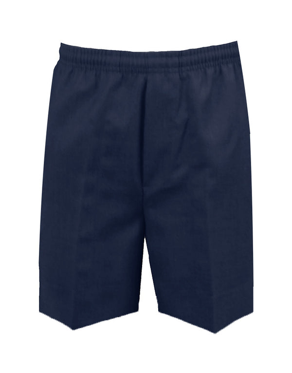 DARK NAVY RUGBY SHORTS, POLY/COTTON, CHILD - Cambridge Uniforms