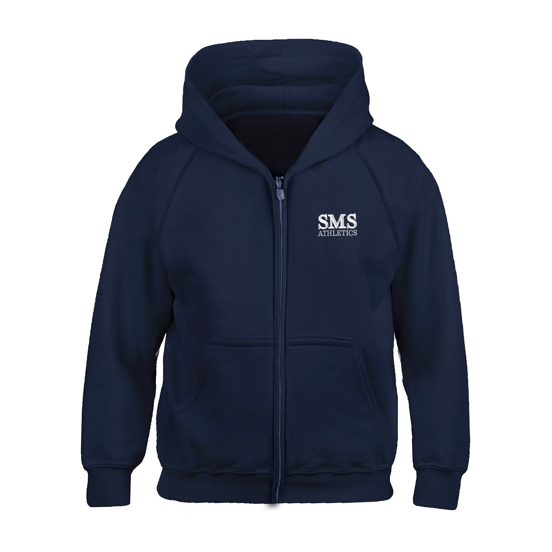 SMS ZIP HOODIE, YOUTH - Cambridge Uniforms